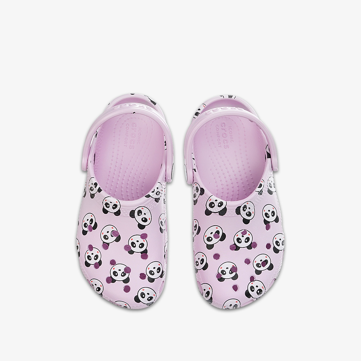 CROCS CROCS CLASSIC PANDA PRINT CLOG KIDS 2069 | Sport Vision