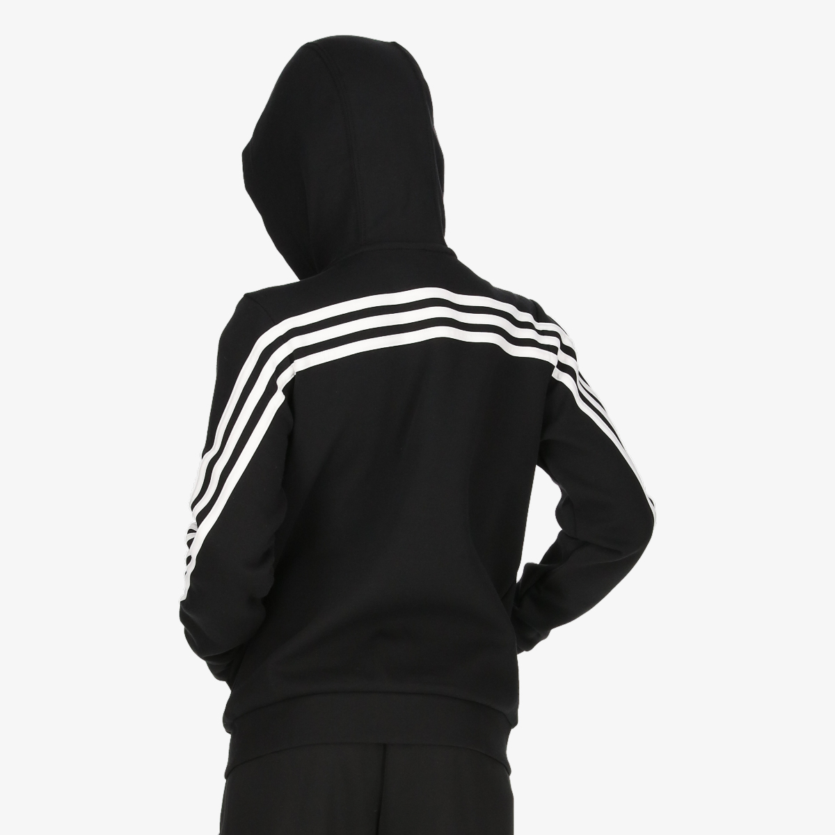 adidas 3-STRIPES DOUBLEKNIT FULL-ZIP HOODIE | Sport Vision